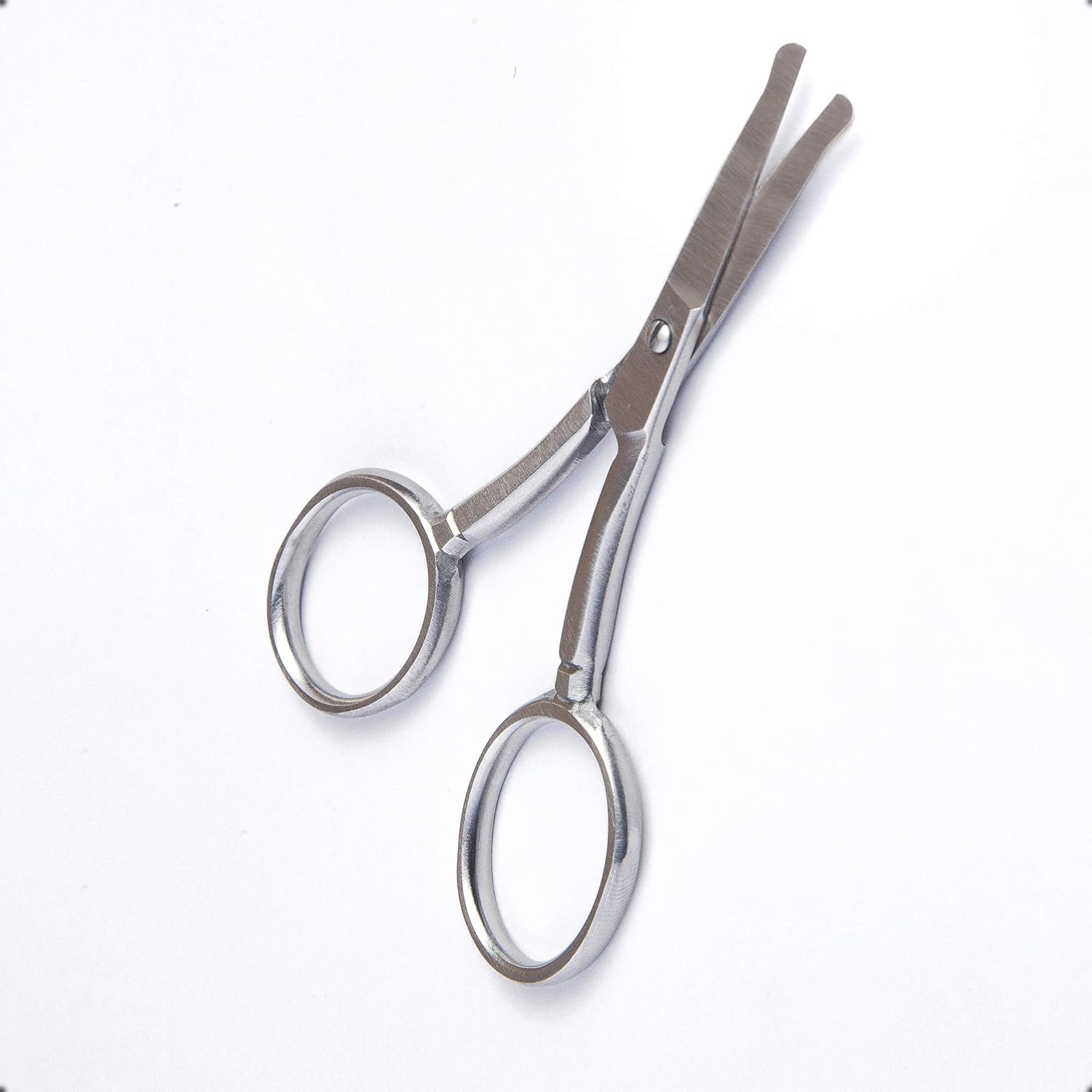 Babiface® Nose Hair Scissor, Facial Hair Scissor | Rounded Tip Safety ...