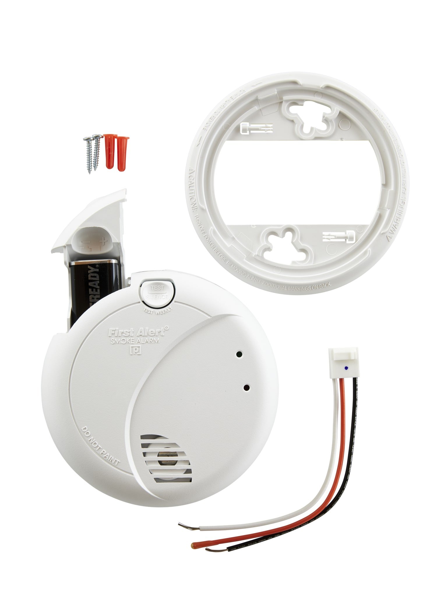Mua First Alert BRK 7010B Hardwired Smoke Detector with Photoelectric ...