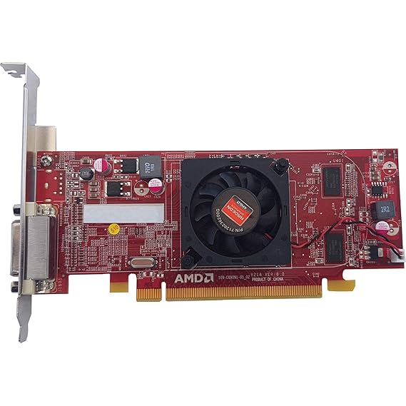 REO AMD Radeon HD 7300 1GB DDR3 64 bit PCIe x16 Graphics Card with Dual ...