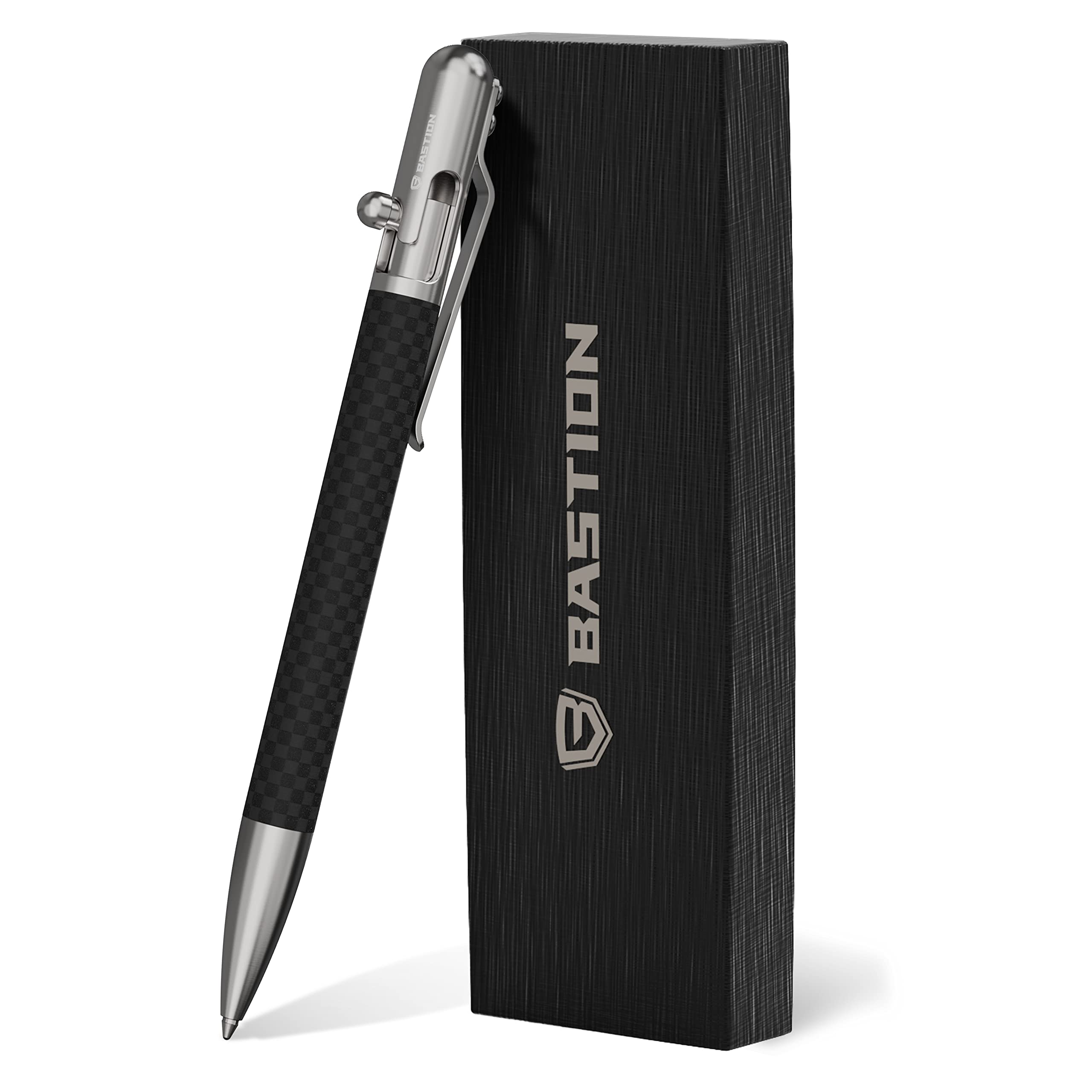 BASTION® Luxury Slim Bolt Action Pen, EDC Pen with Fine Tip ...