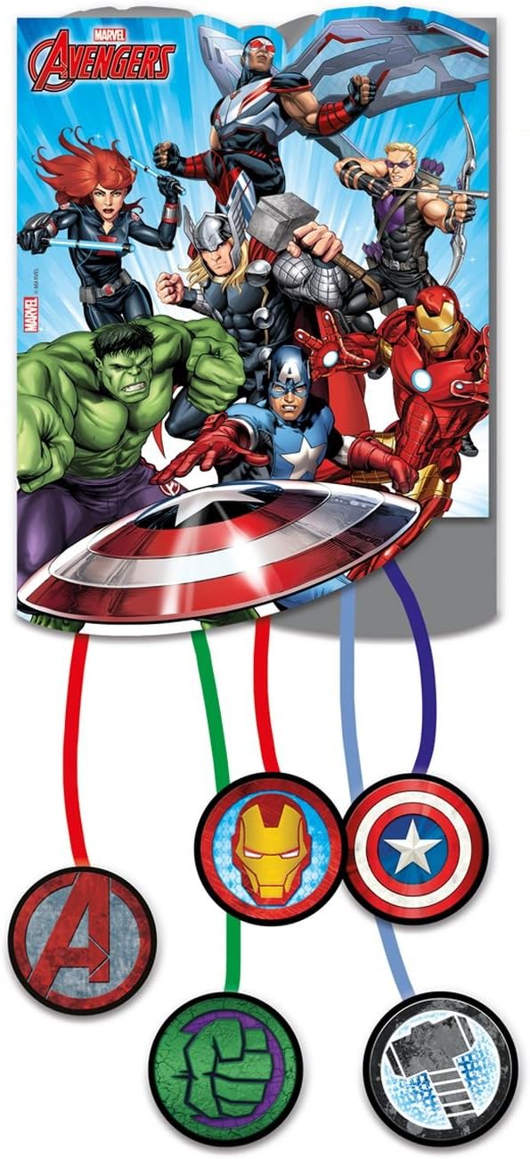 Procos 10116997 Marvel Pinata Mighty Avengers, Colourful, Standard Size ...