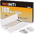 Amazon.com: Single Edge Industrial Razor Blades by REXBETI, Box of 100 ...