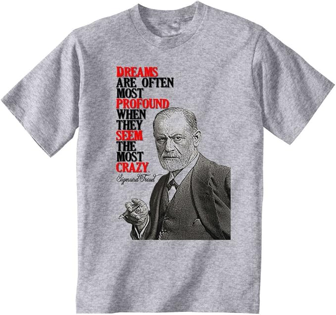 teesquare1st Men's Sigmund Freud Grey T-Shirt: Amazon.co.uk: Clothing