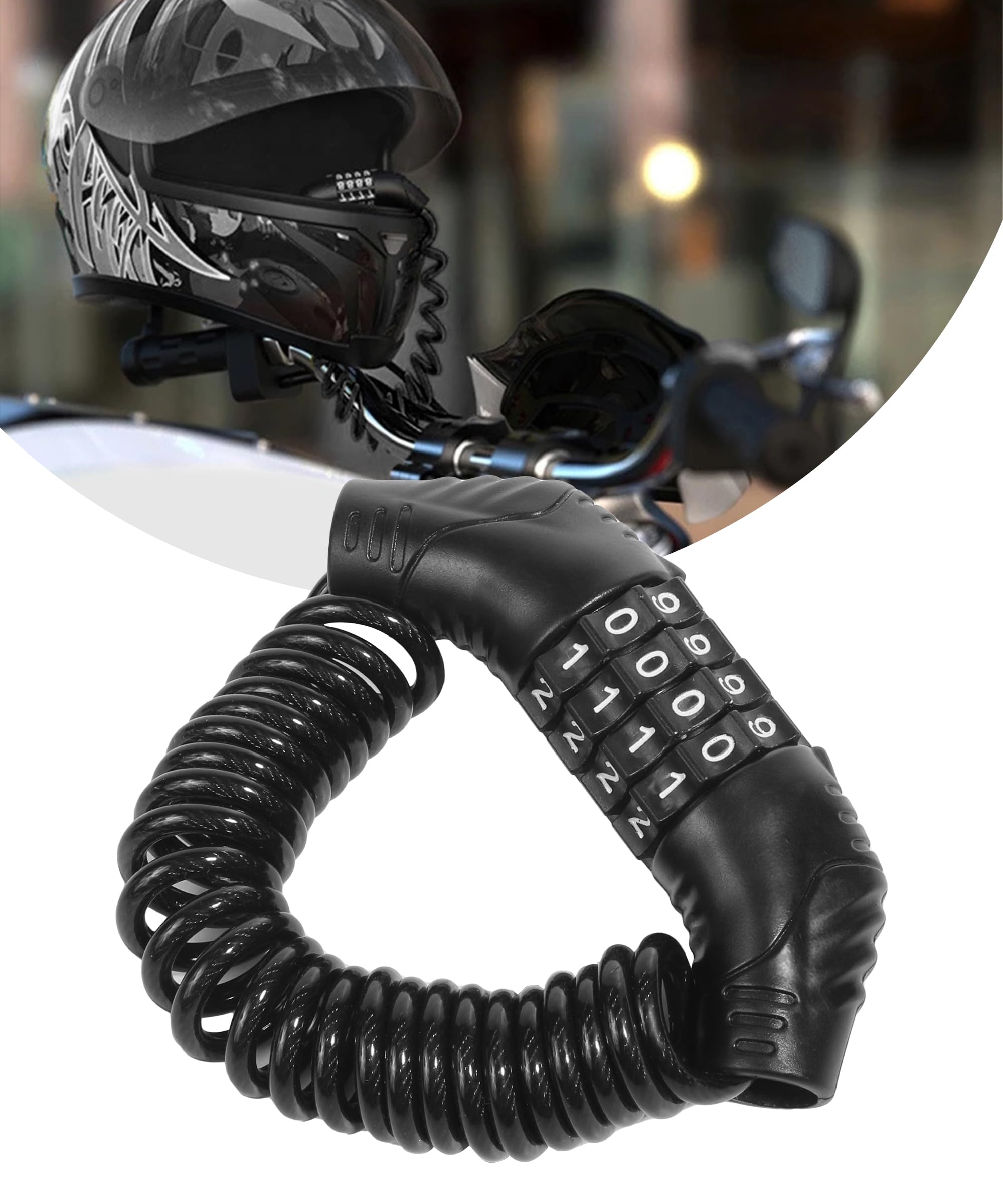 Mua Motorcycle Helmet Lock,Bike Helmet Lock,Car Accessories Portable ...