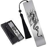 Amazon.com: Dragon Bookmark Gift, Bookmarks for Men Boy, Cool Bookmarks ...