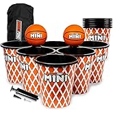 Amazon.com: Battle Buckets – Giant Yard Pong and Basketball Game with ...