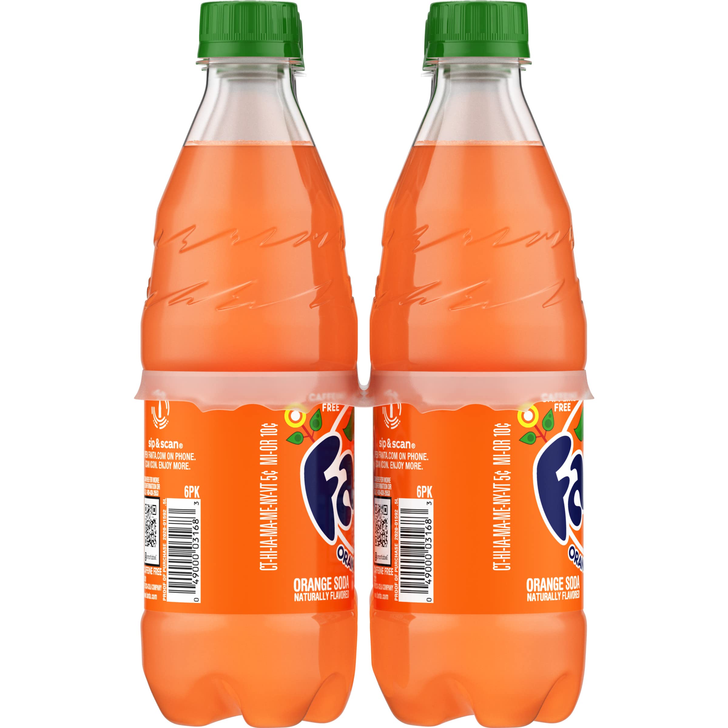 Mua Orange Soda Fruit Flavored Soft Drink, 16.9 fl oz, 12 Pack trên ...