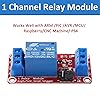 AEDIKO 4pcs DC 24V Relay Module 1 Channel Relay Board with Optocoupler ...