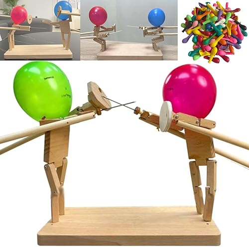 Bamboo Man Vs Toy Balloon, Balloon Bamboo Man Battle, Fun Two-Player ...