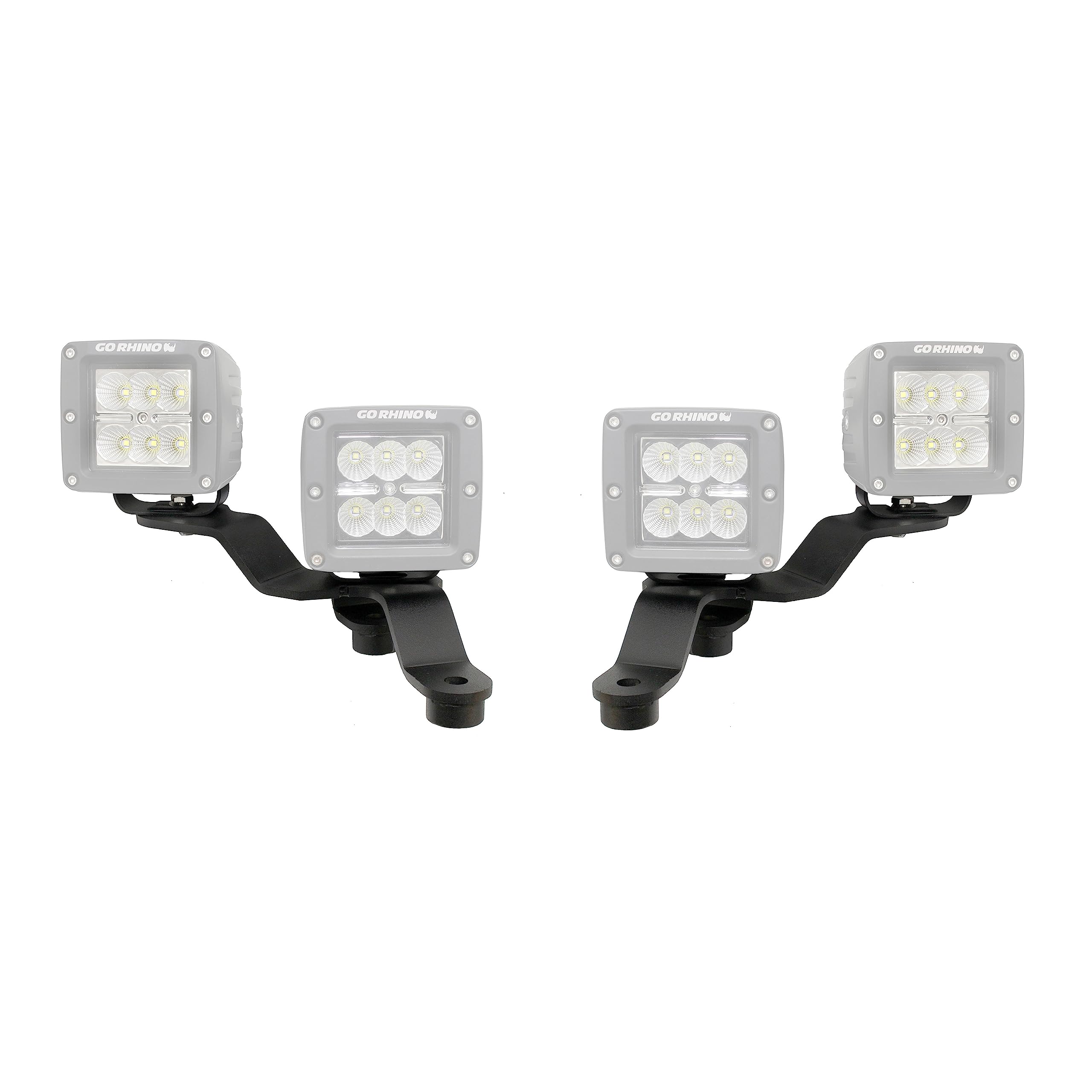 Mua Go Rhino XE Windshield Cowl LED Light Mounts for Dual 3x3 LED Cubes ...