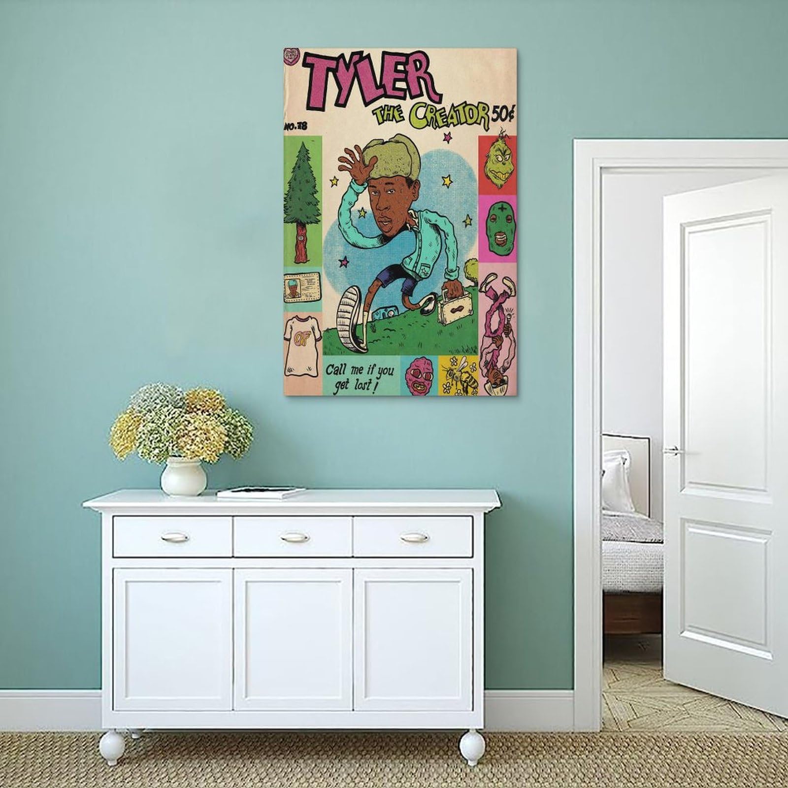 Mua Tyler The Creator Poster Comic Music Poster for Room Aesthetic ...
