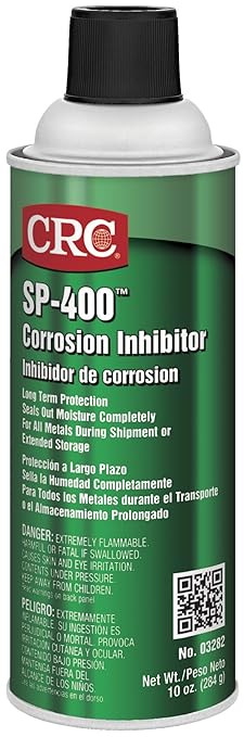 CRC SP-400 Corrosion Inhibitor, 10 oz Aerosol Can, Dark Amber by CRC ...