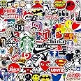 Amazon.com: Cool Logo Stickers | Maseihels 100pcs Cool Logo Stickers ...