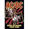 Amazon.com: AC/DC - Music Poster (Back In Black Tour 1980) (Size: 24" x 36"): Posters & Prints