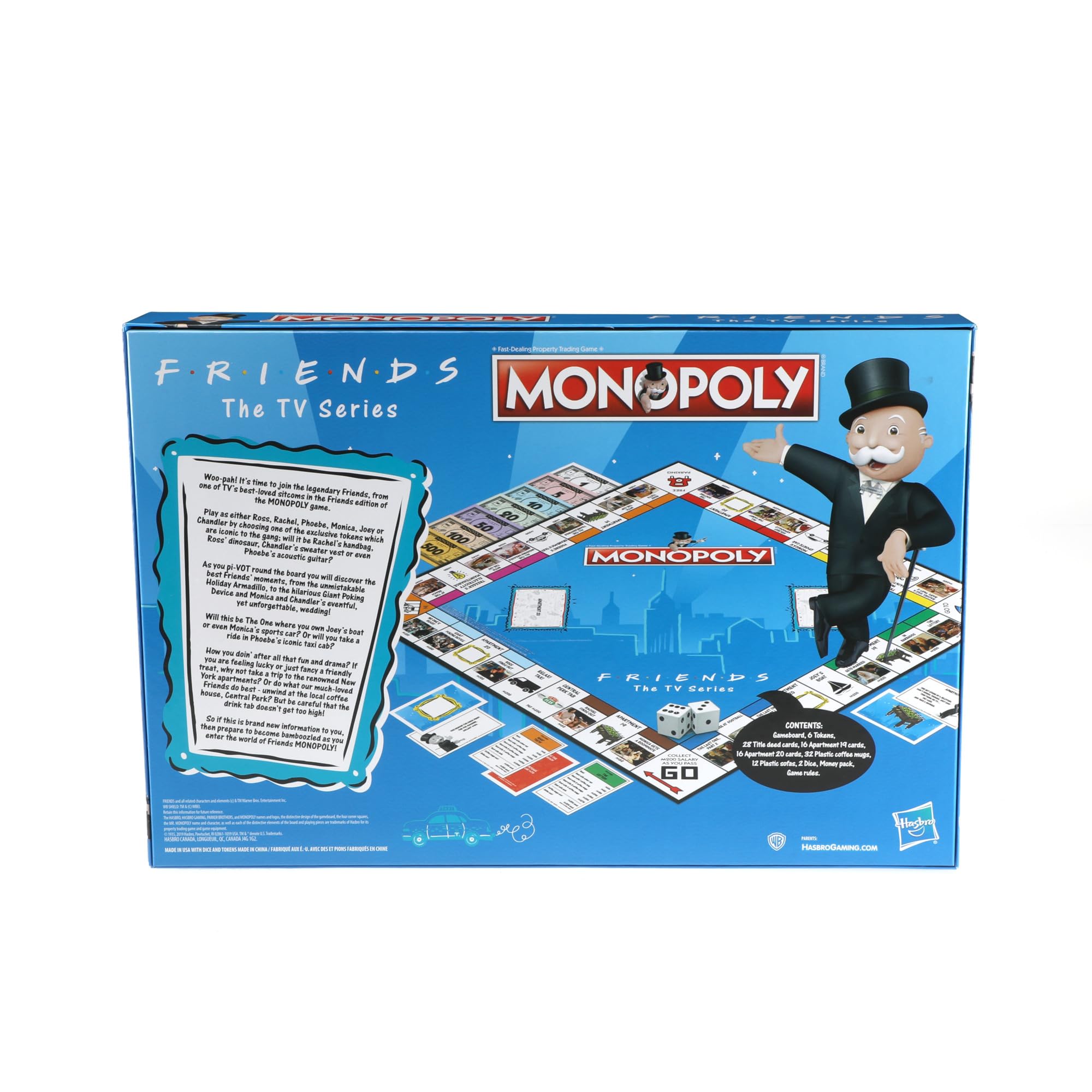 Mua Monopoly Hasbro Gaming Friends The TV Series Edition Board Game for ...