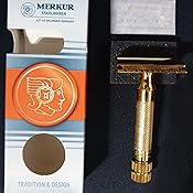 Merkur Mk34c Double Edge Razor with Heavy Duty Short Handle: Amazon.sg ...