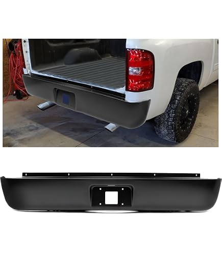 Crespo Wing 99-06 Silverado Pre-Painted White Rear Roll Pan With ...