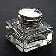 Amazon.com: TG,LLC Treasure Gurus Clear Glass Antique Style Inkwell Cut ...
