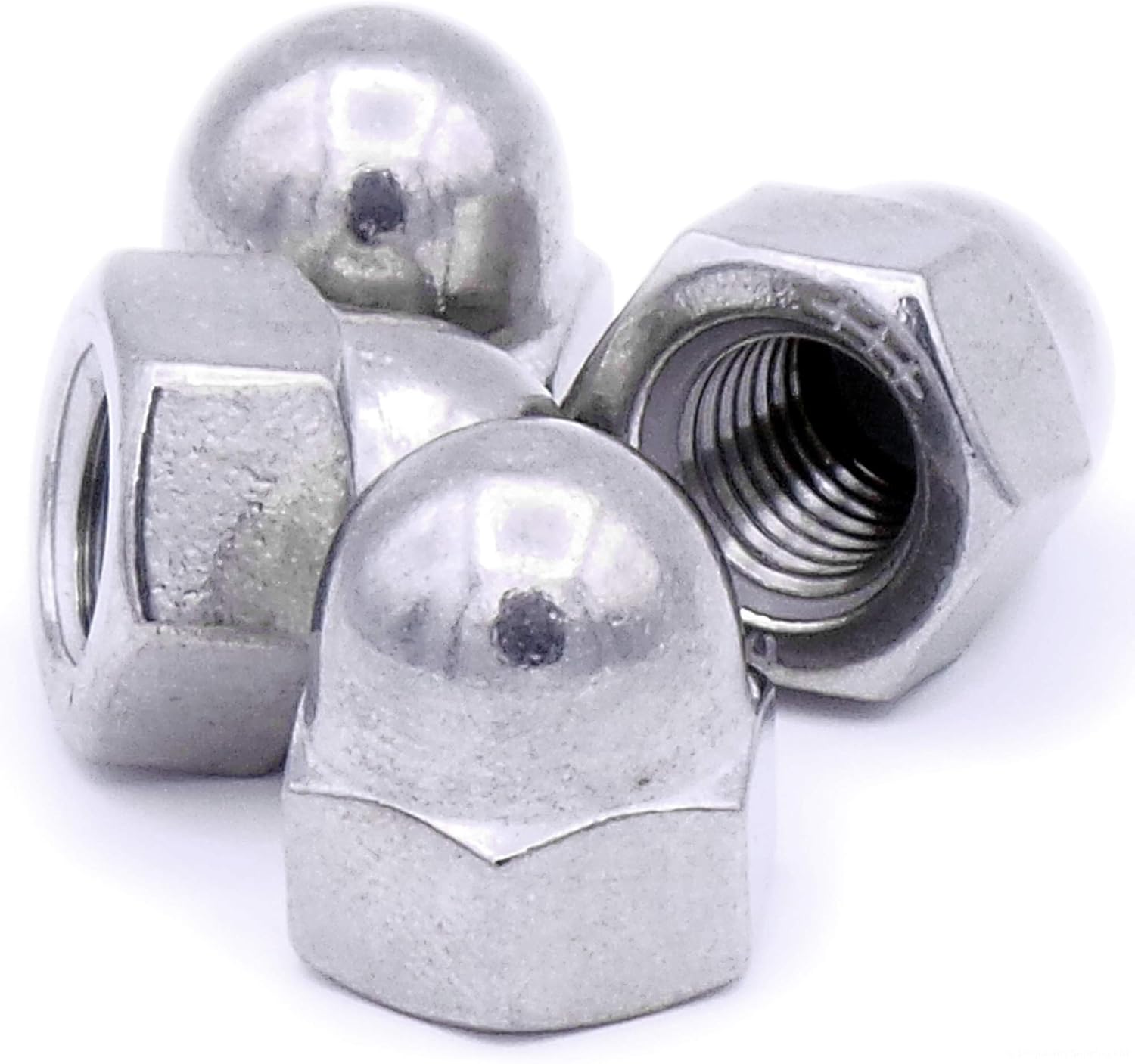 M12 (12mm) Dome Cap Nut - Stainless Steel (A2) (Pack of 4): Amazon.co ...