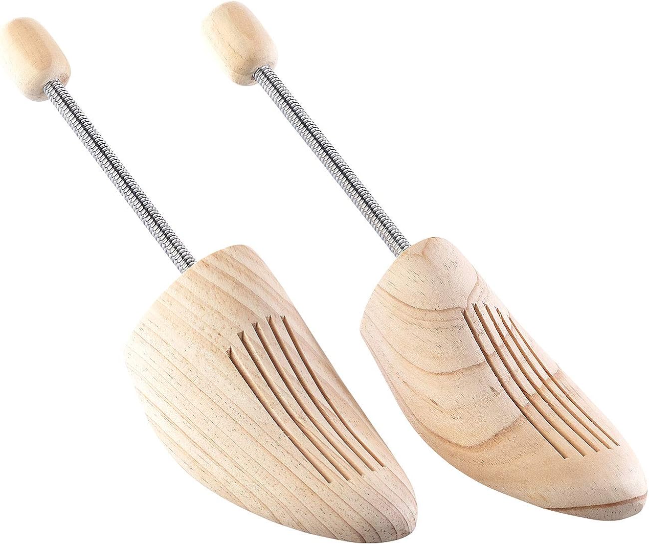 infactory Schuhspreitzer: 1 Paar Schuhspanner aus Kiefernholz, mit ...