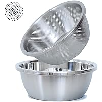 Amazon.com: 304 Stainless Steel Microporous Colander, 1.5-Qt Large ...