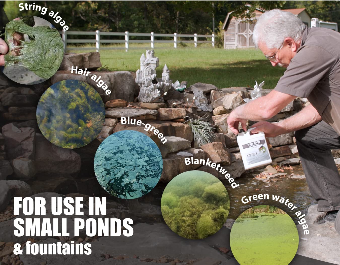 Mua Bloom Buster Algae Control for Fish Ponds & Water Gardens - 8 Ounces - Safe for Koi Fish ...