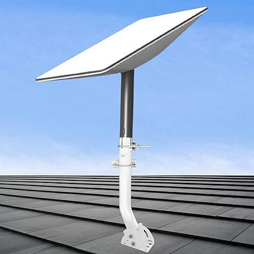 Starlink Gen 2 Heavy Duty Pivot Roof Mount, J Pole Starlink Mounting ...