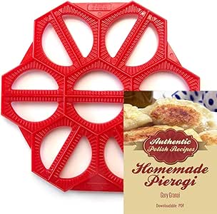 Amazon.com: PierogiKing Pierogi Maker and Dumpling Mold with Polish ...