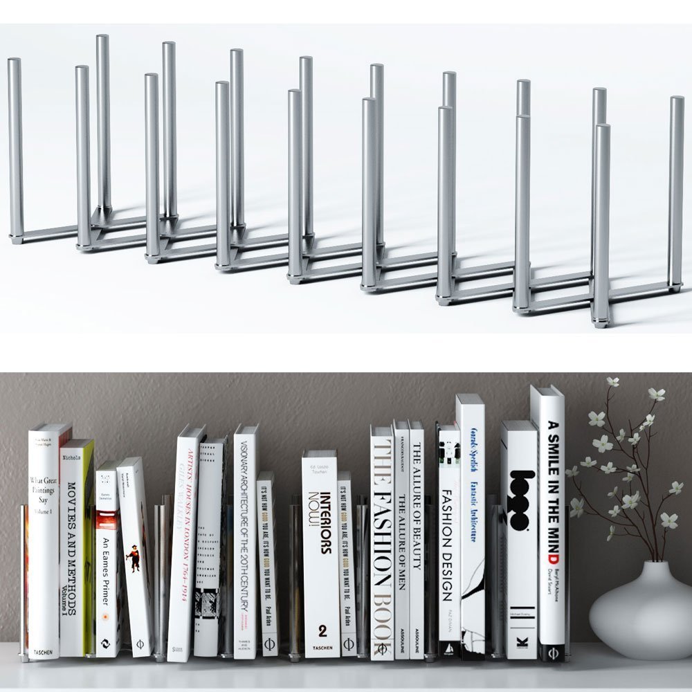 Verstellbare Buch Halterung Buchstütze 8 Sektionen ausziehbar bis zu 71 ...