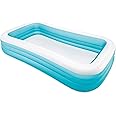 Intex Swim Center Family Inflatable Pool, 120" X 72" X 22", for Ages 6+