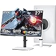Amazon.com: KTC 27 Inch White Gaming Monitor 300Hz/320Hz, QHD 1440P Fast IPS Computer Monitor ...