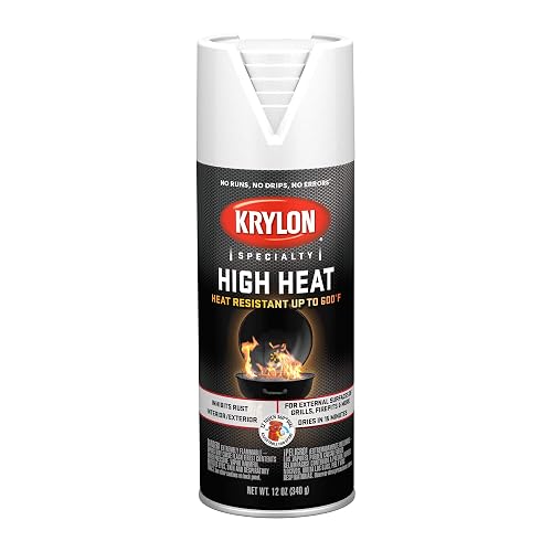 Krylon K01708077 High Heat Spray Paint White in Kenya | Whizz Appliance ...
