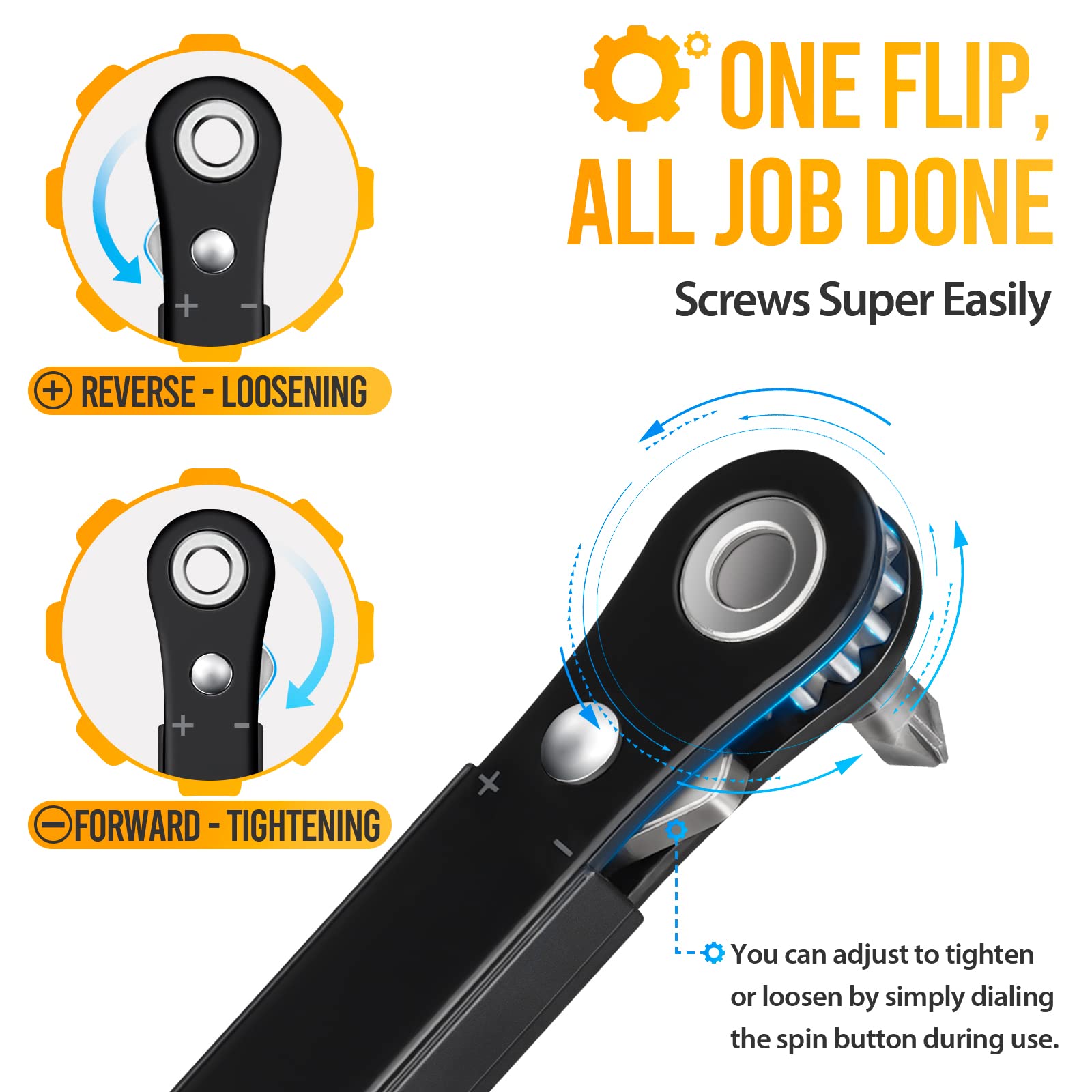 Mua Right Angle Screwdriver Stocking Stuffers - Mini Ratcheting 90 ...