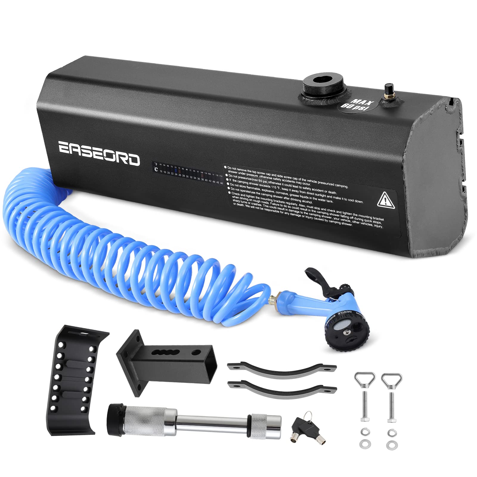 Mua EASEORD 4.5Gallon Upgraded Pressurized Water Tank for Camping ...