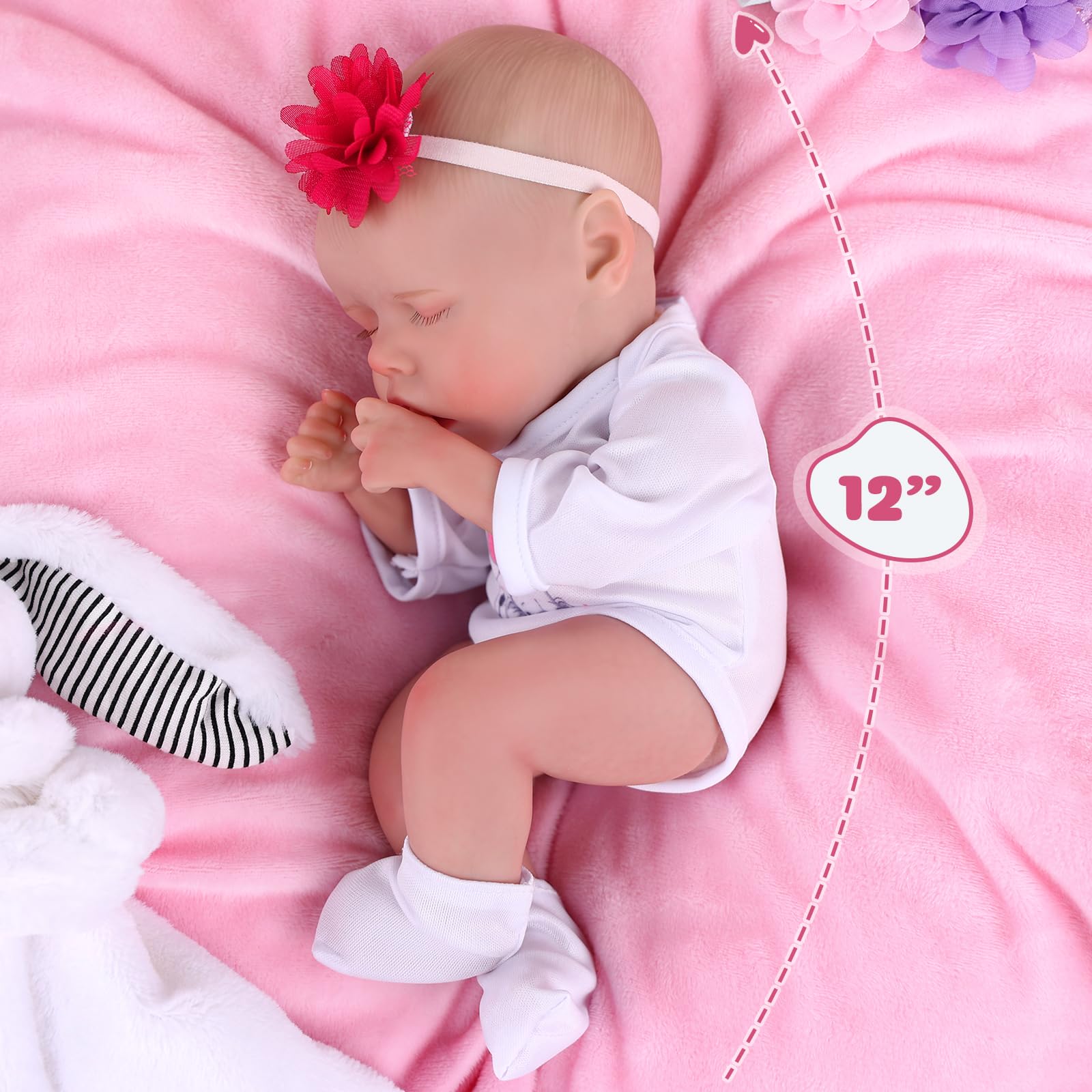 Mua Lifelike Reborn Baby Dolls - 12-Inch Baby Soft Body Realistic ...