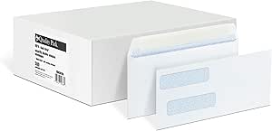 Quality Park #8 Double Window Security Envelopes for QuickBooks Checks ...