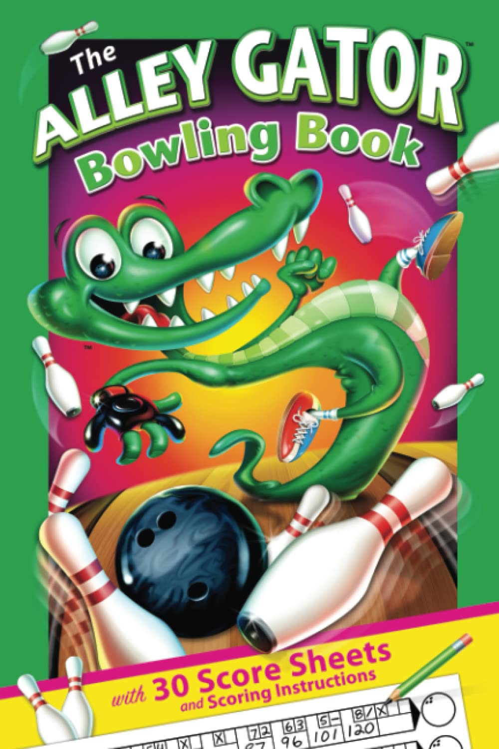 Mua The Alley Gator Bowling Book: With 30 Score Sheets and Scoring ...