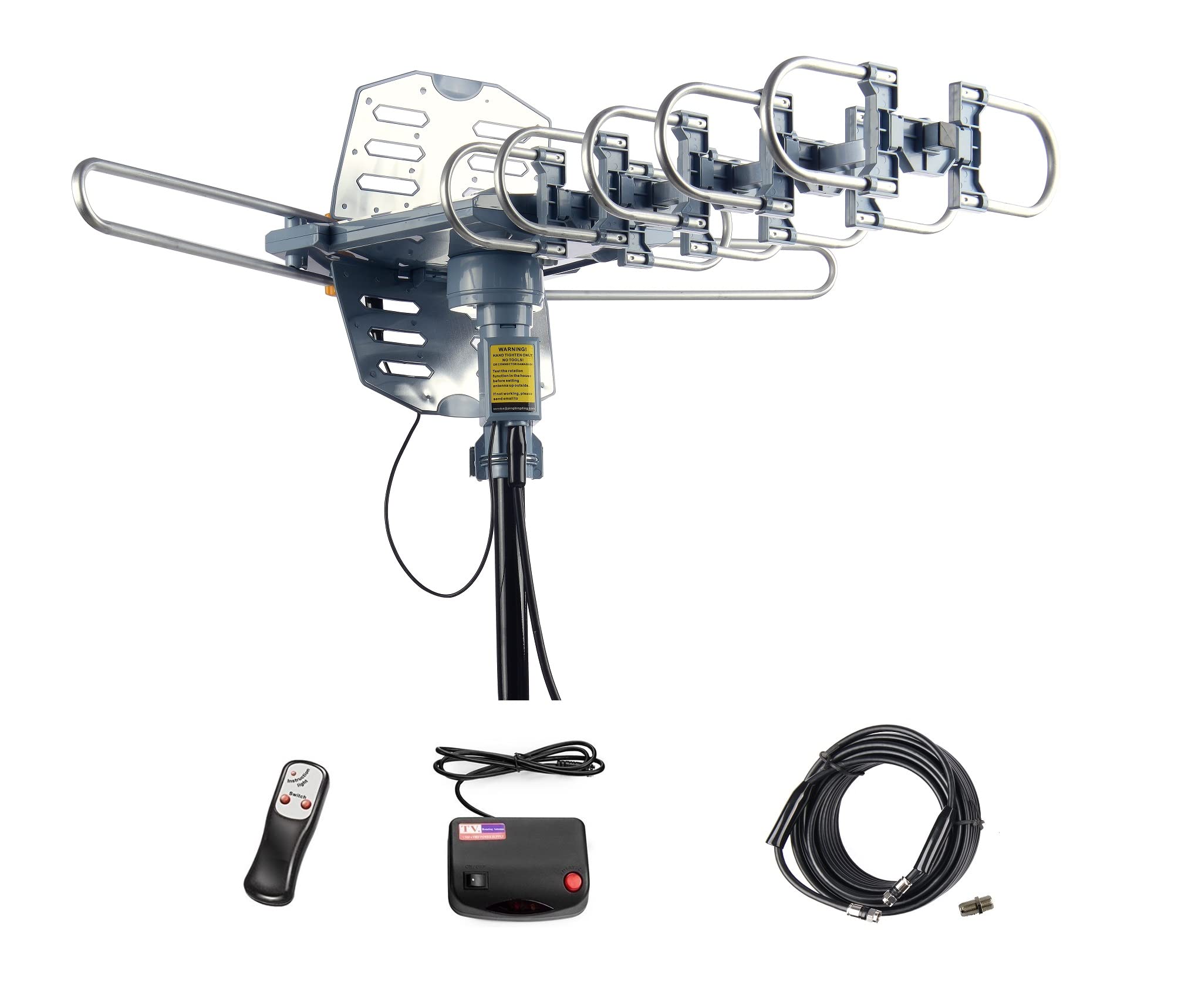 McDuory Digital Outdoor Antenna 2020 Updated Long Range 360 Degree ...
