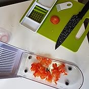Brieftons QuickPush Food Chopper: Onion Chopper, Vegetable Slicer Dicer ...