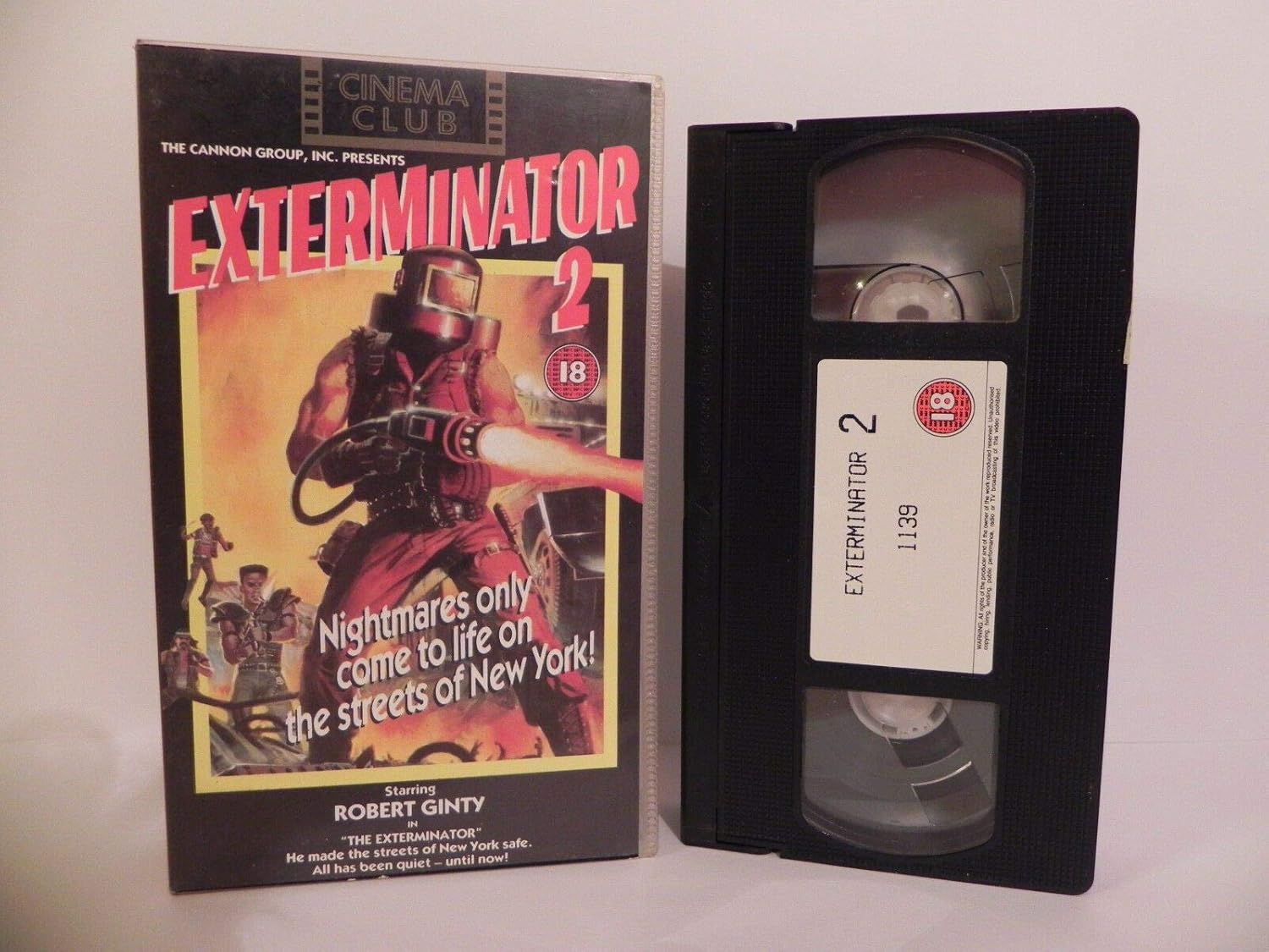 Exterminator 2 [VHS] [1984]: Robert Ginty, Mario Van Peebles, Deborah ...