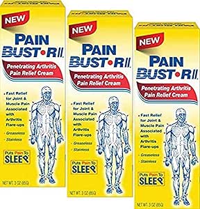 Amazon.com: Pain Bust-R II 3 Ounce Units (Pack of 3): Health & Personal ...
