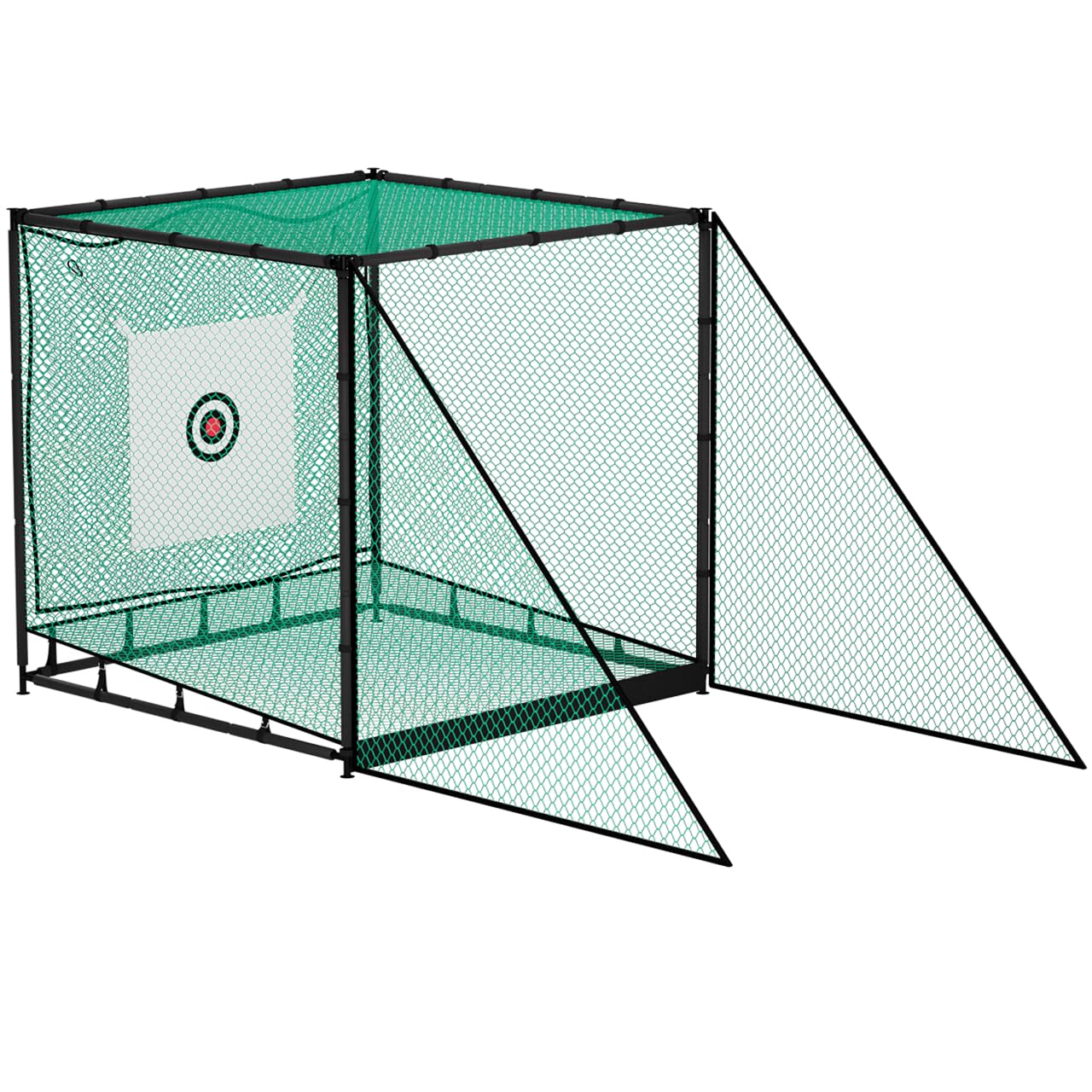 MR Golf Driving Cage 10x10x10ft, Golf Hitting Cage w/Ball Return System ...