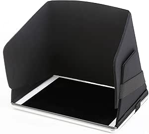 Amazon.com: Collapsible Molded iPad Sun Shade and Privacy Hood Fits 9.7 ...