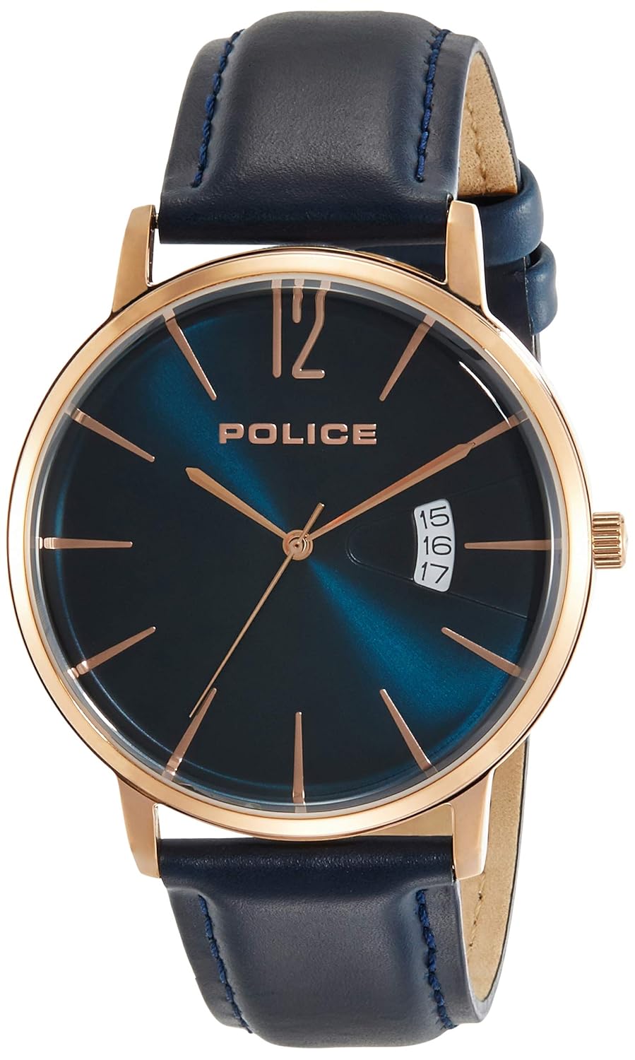 Buy Police Analog Blue Dial Men's Watch - PL15307JSR03 at Amazon.in