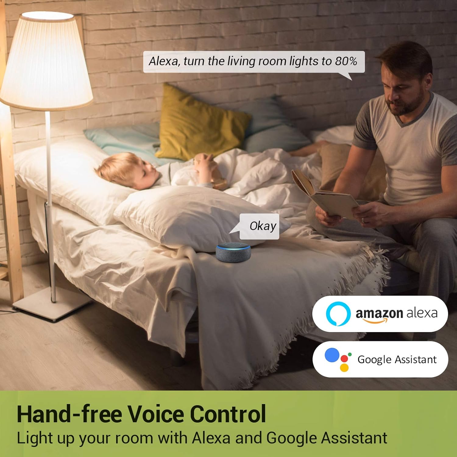 Boxlood Smart Bulbs B22 Work with Alexa Google, App Control WiFi Bulb ...