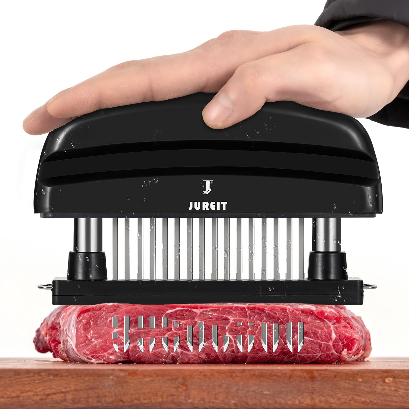 Jureit Meat Tenderizer - Meat Tenderizer Tool with 48 Stainless Steel ...