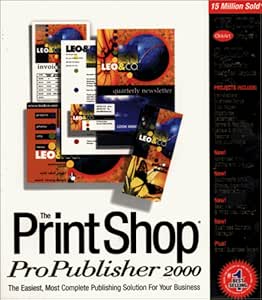 Amazon.com: Print Shop Pro Publisher 2000 Version 10