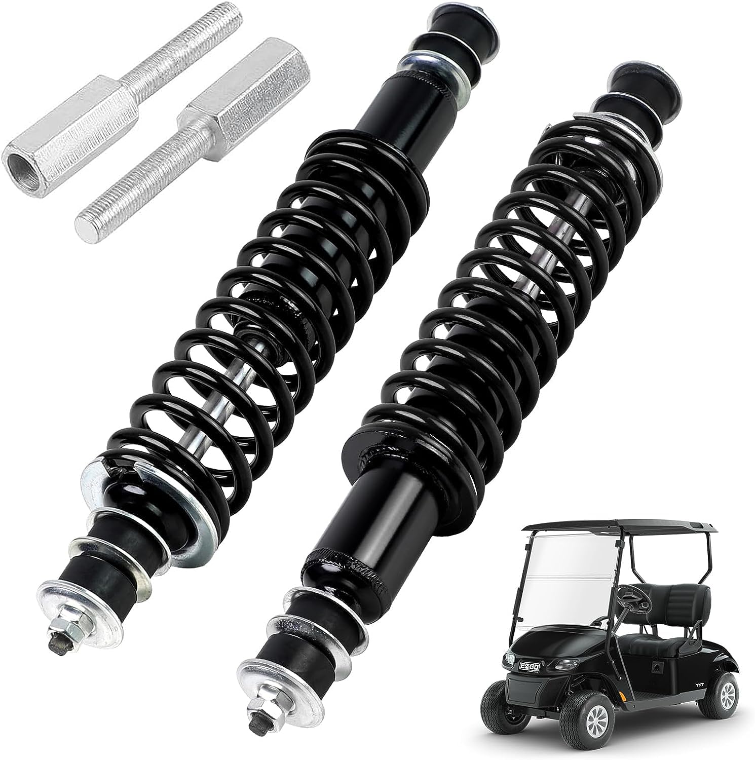Mua EZGO Golf Cart Shocks Front or Rear with Heavy Duty Coil Springs ...