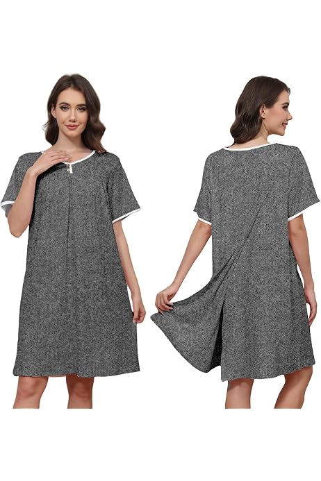 Rotator Cuff Tear Recovery Gown Chunoy Open Back Hospital Gown For ...