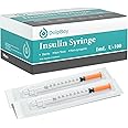 Amazon.com: DolpBay Insulin Syringe with Needle, 1cc 31G 5/16" (8mm) - Pack of 100 Pcs : Health ...